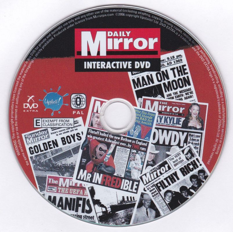 The Daily Mirror Interactive DVD: The Sensational Trivia Game cover or ...