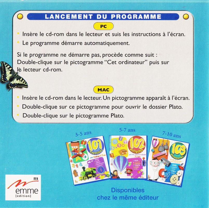 Plato: Fun & Facts cover or packaging material - MobyGames