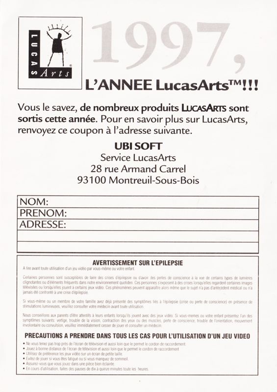 Star Wars: Yoda Stories cover or packaging material - MobyGames