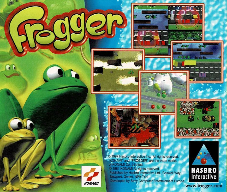 Frogger cover or packaging material - MobyGames