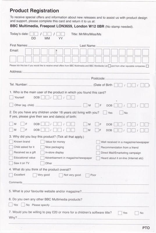 Playtime Games Collection cover or packaging material - MobyGames