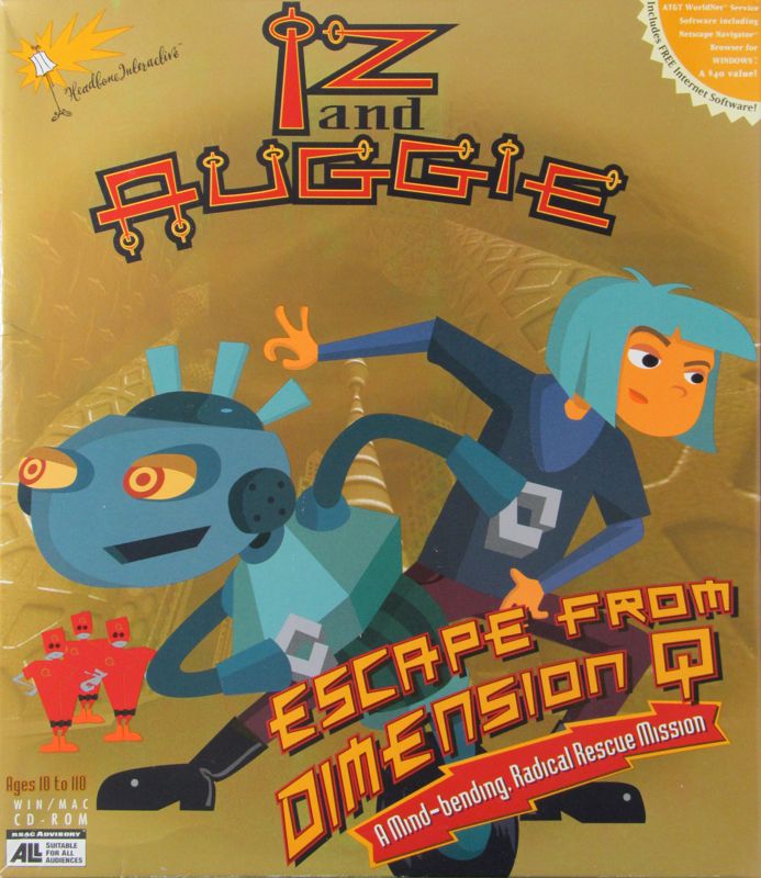 Iz and Auggie Escape From Dimension Q (1996) - MobyGames