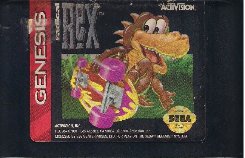 Radical Rex cover or packaging material - MobyGames