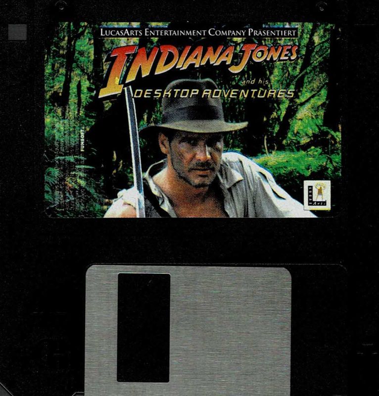 Indiana Jones and his Desktop Adventures cover or packaging material ...
