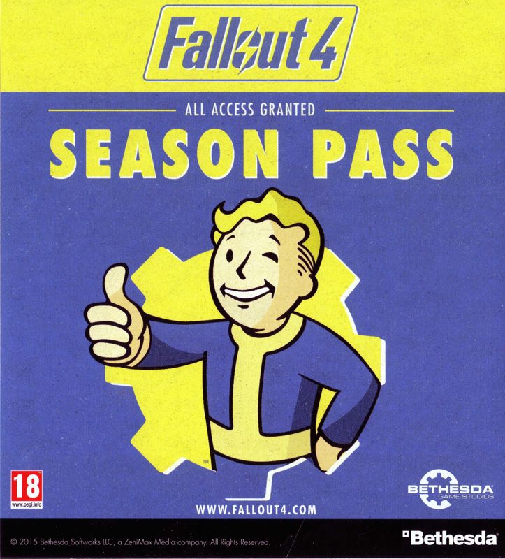 Fallout 4 cover or packaging material - MobyGames