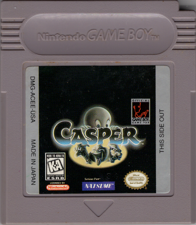 Casper cover or packaging material - MobyGames