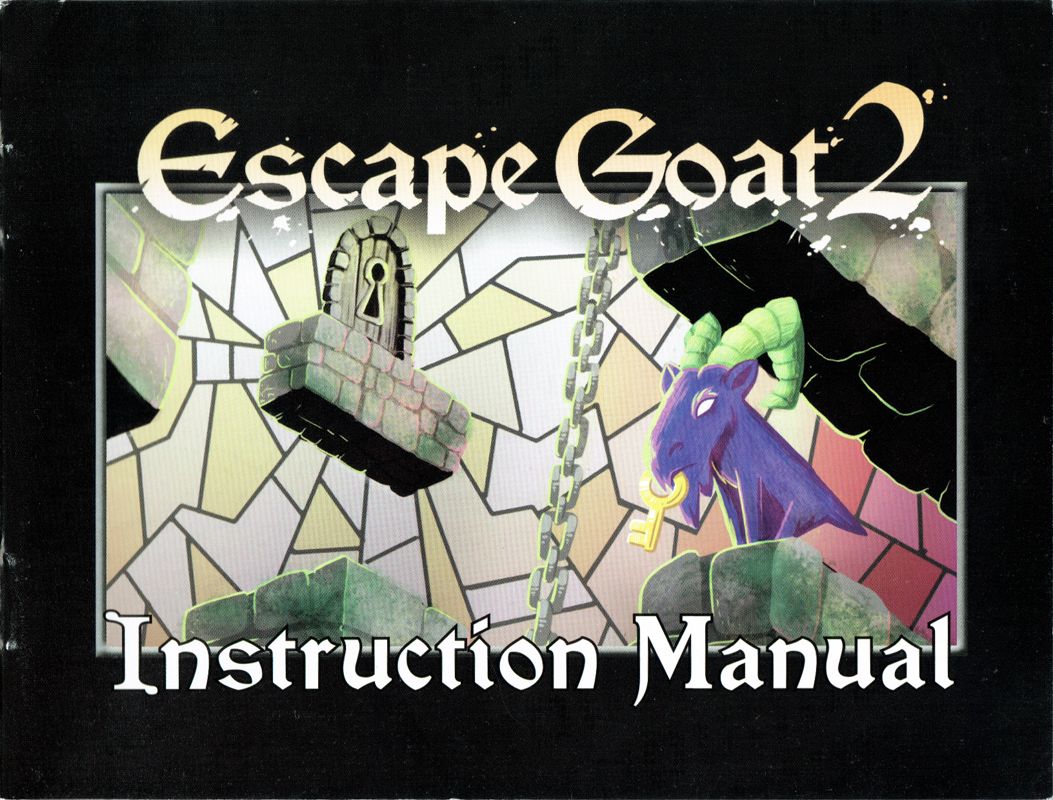 Escape Goat 2 cover or packaging material - MobyGames