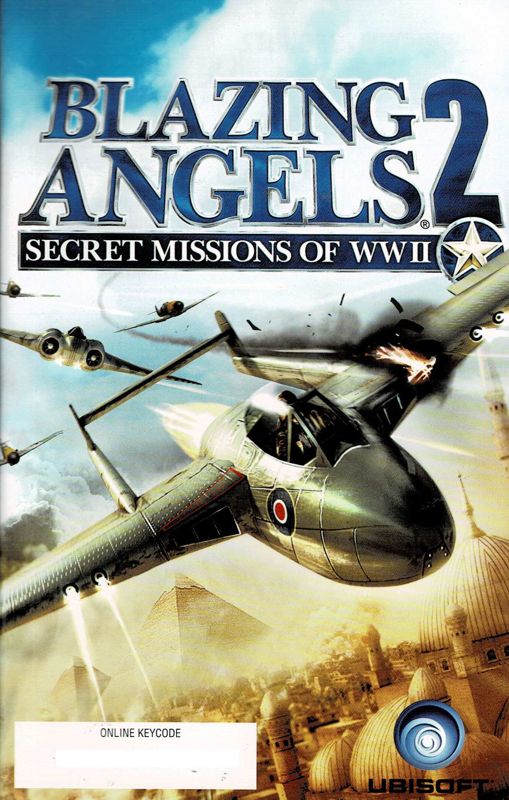 Blazing Angels 2: Secret Missions of WWII cover or packaging material ...