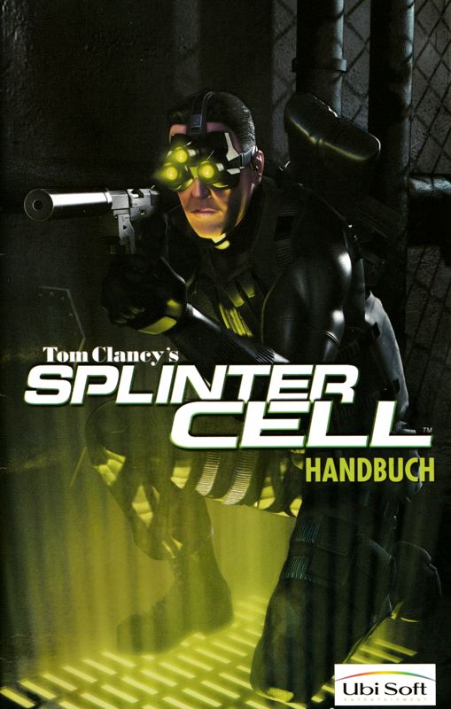 Tom Clancy's Splinter Cell cover or packaging material - MobyGames