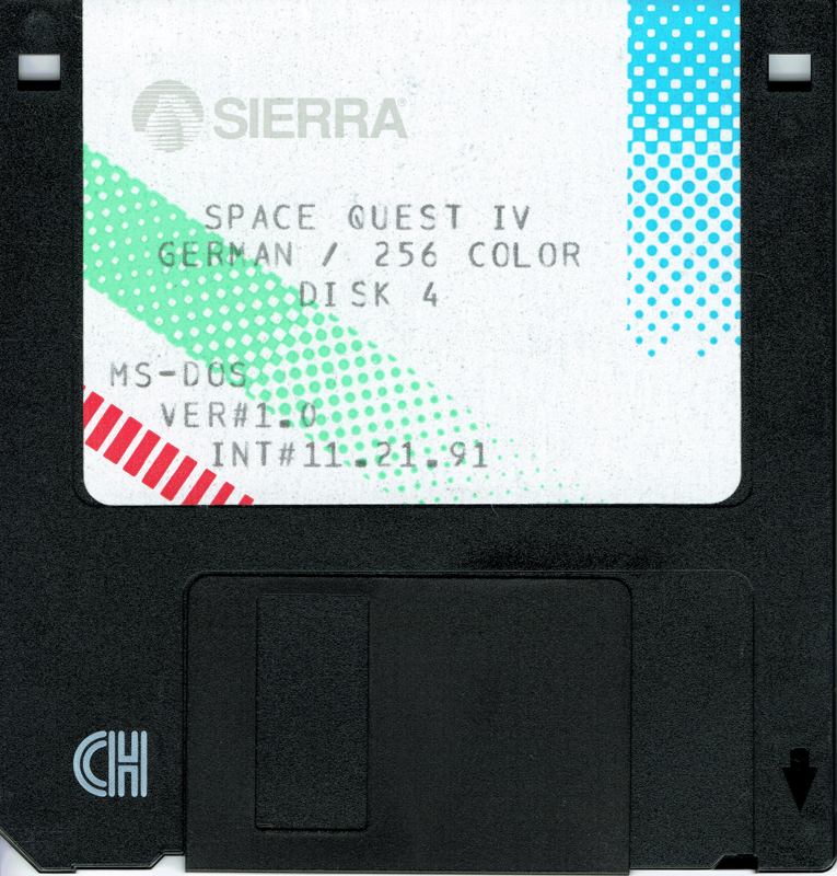 Space Quest IV: Roger Wilco and the Time Rippers cover or packaging ...
