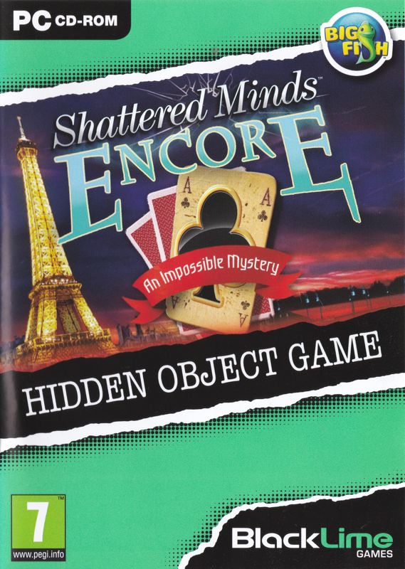 Shattered Minds: Encore cover or packaging material - MobyGames