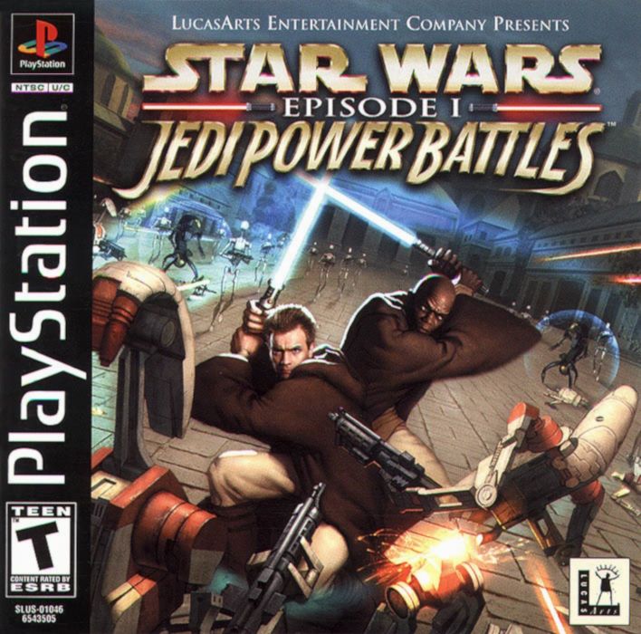 Star Wars: Episode I - Jedi Power Battles box covers - MobyGames