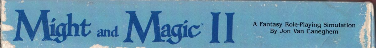 Might and Magic II: Gates to Another World cover or packaging material ...