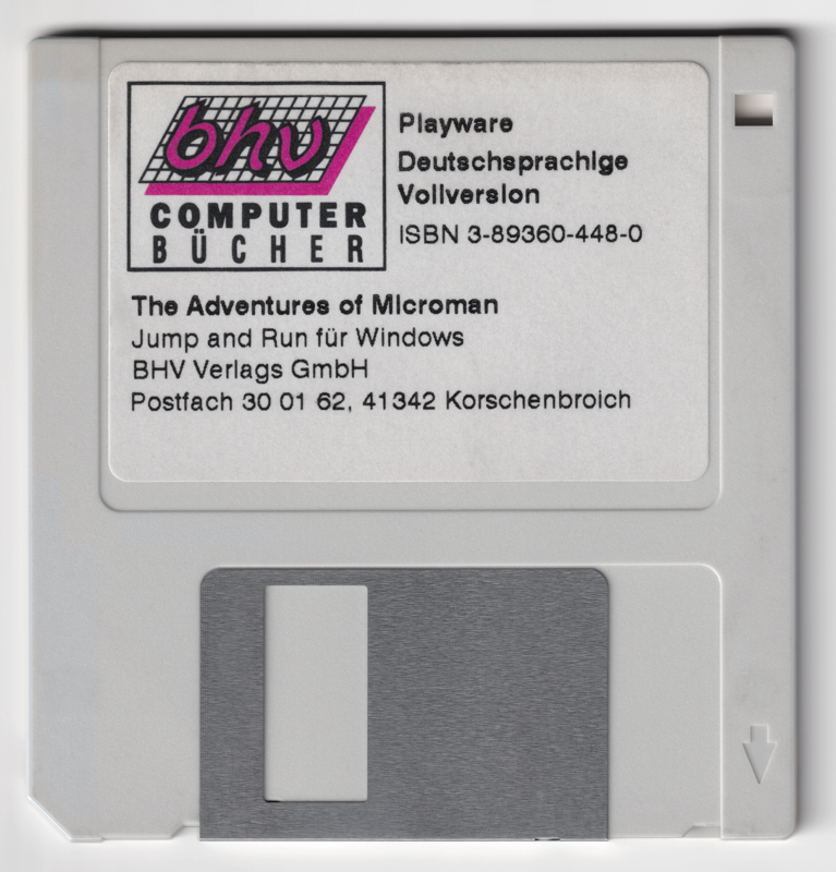 The Adventures of MicroMan cover or packaging material - MobyGames