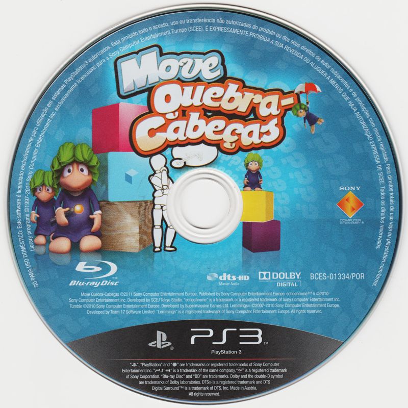 Move Mind Benders cover or packaging material - MobyGames