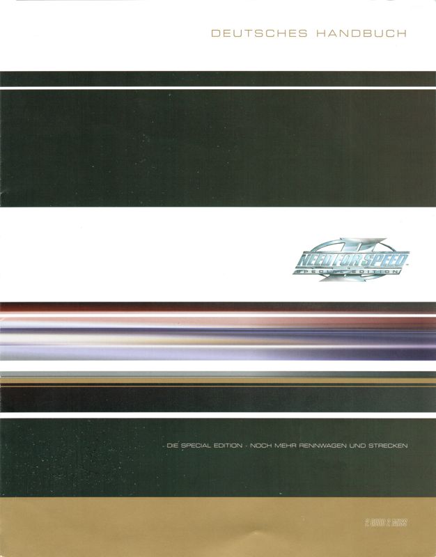 Need for Speed II: SE cover or packaging material - MobyGames