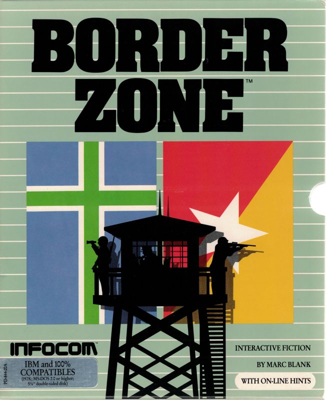 Border Zone cover or packaging material - MobyGames
