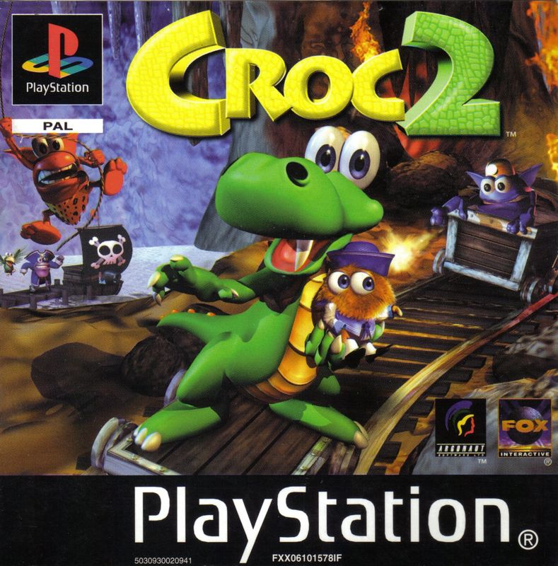 Croc 2 cover or packaging material - MobyGames