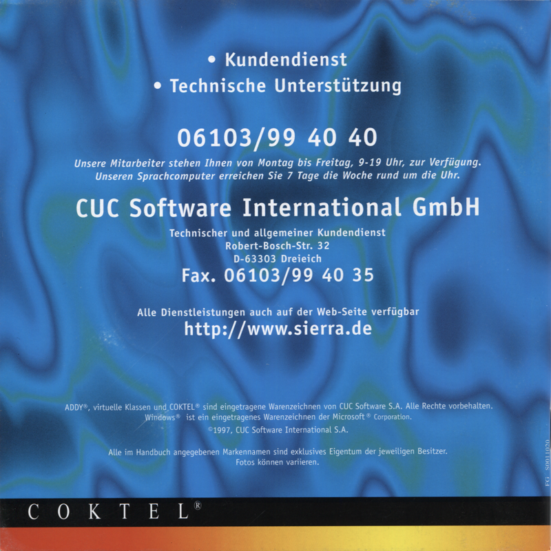 Coktel English First Steps cover or packaging material - MobyGames