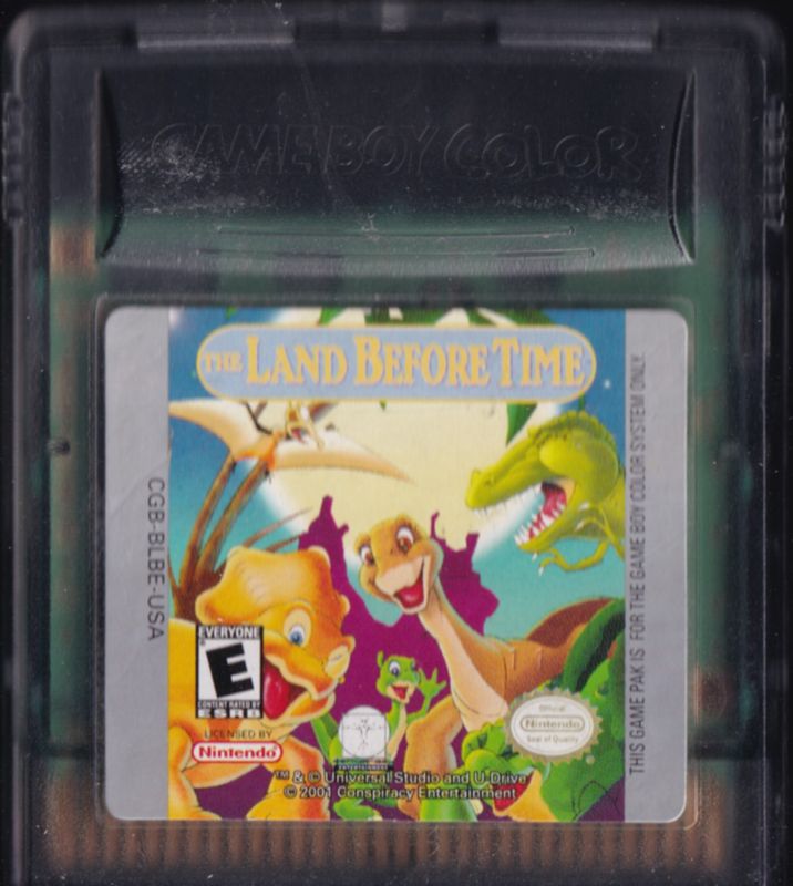 The Land Before Time cover or packaging material - MobyGames