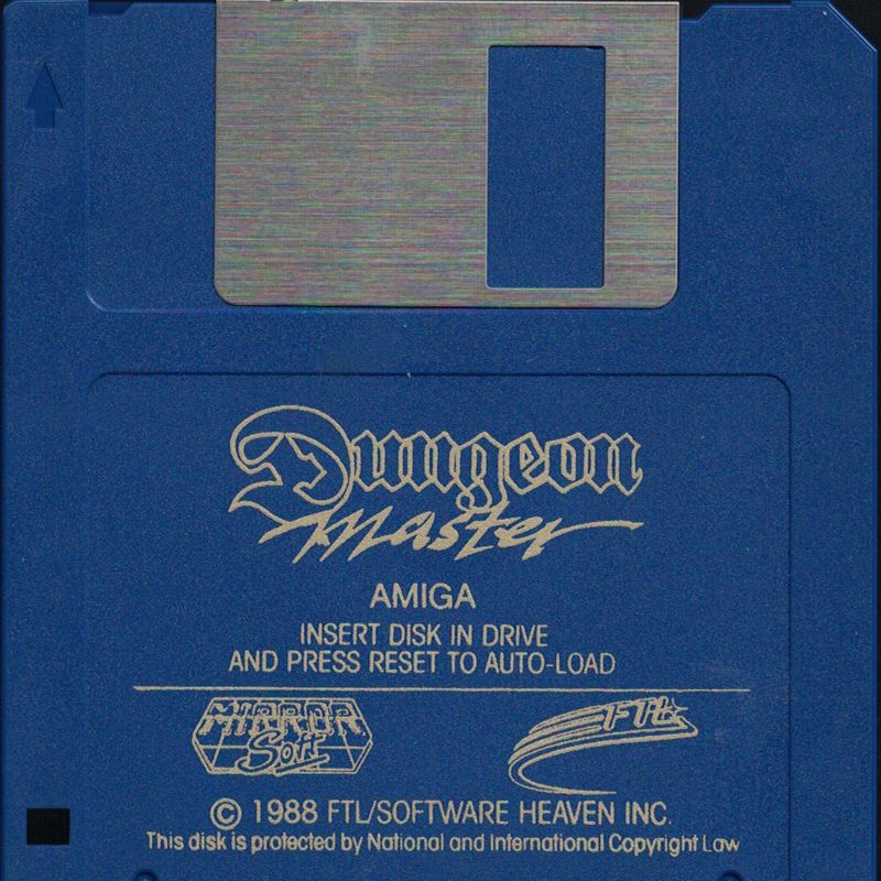 Dungeon Master cover or packaging material - MobyGames