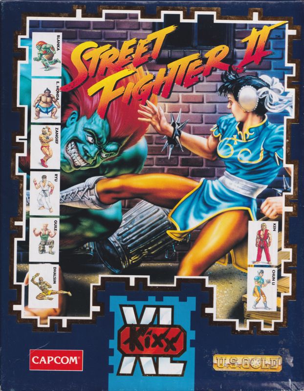 Street Fighter II cover or packaging material - MobyGames