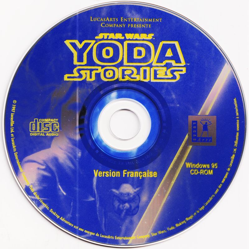Star Wars: Yoda Stories cover or packaging material - MobyGames