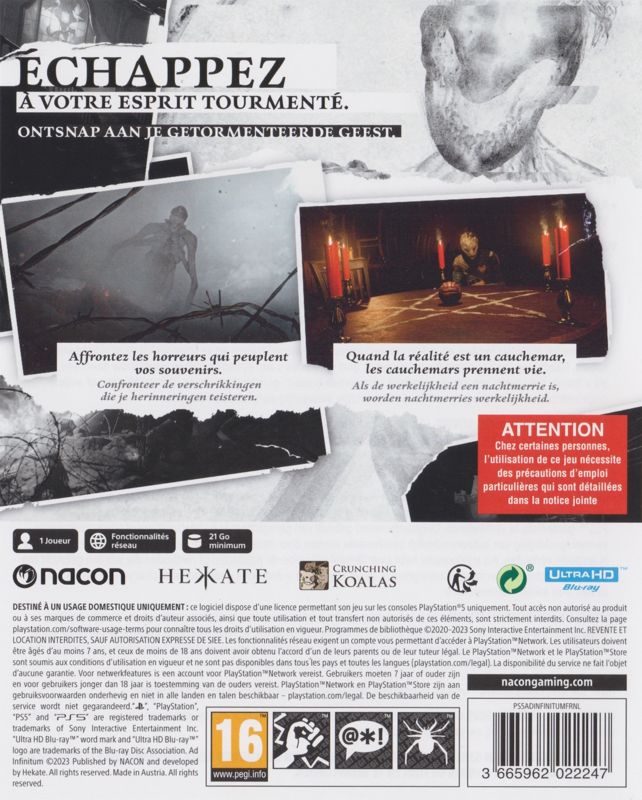 Ad Infinitum cover or packaging material - MobyGames