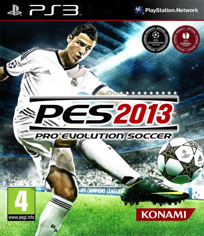 PES 2013: Pro Evolution Soccer cover or packaging material - MobyGames