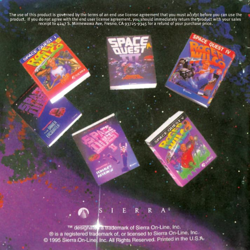Space Quest Collection cover or packaging material - MobyGames