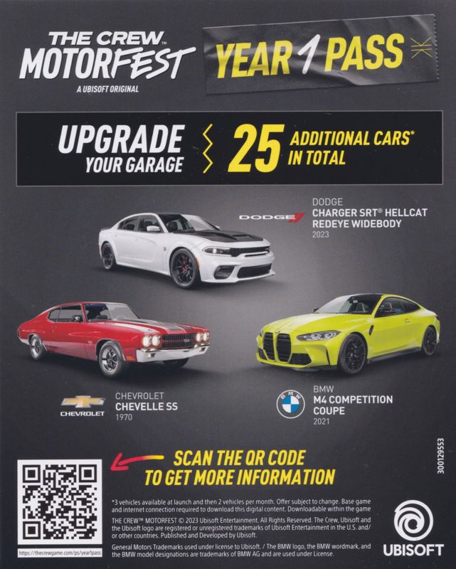 The Crew: Motorfest cover or packaging material - MobyGames