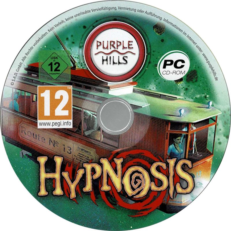 Hypnosis cover or packaging material - MobyGames
