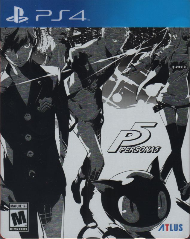 Persona 5 cover or packaging material - MobyGames