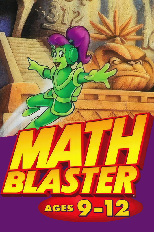 Math Blaster: Ages 9-12 cover or packaging material - MobyGames