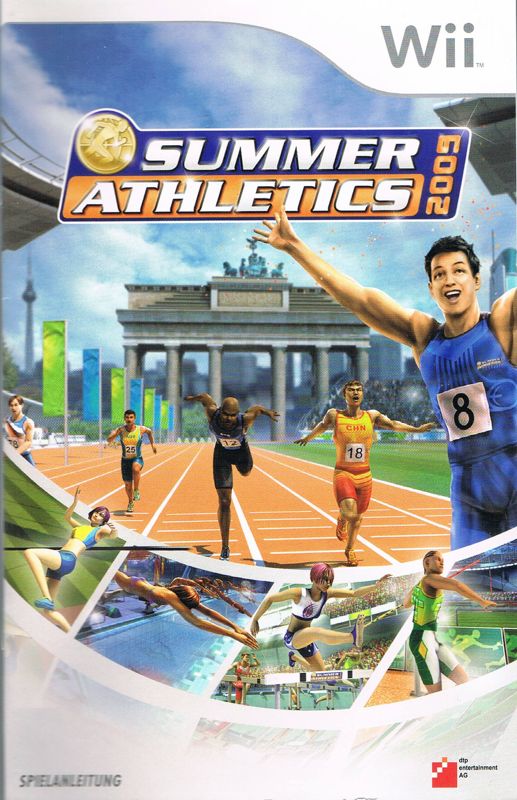 Summer Athletics 2009 cover or packaging material - MobyGames