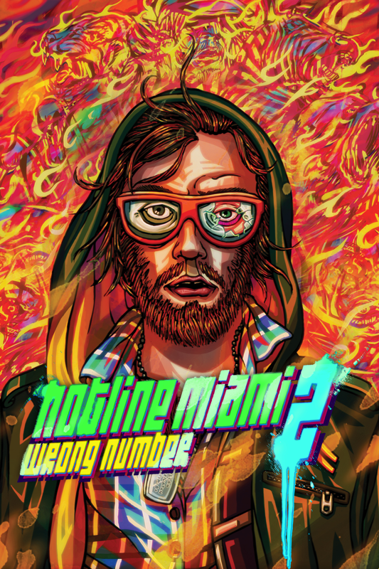 Hotline Miami 2: Wrong Number cover or packaging material - MobyGames