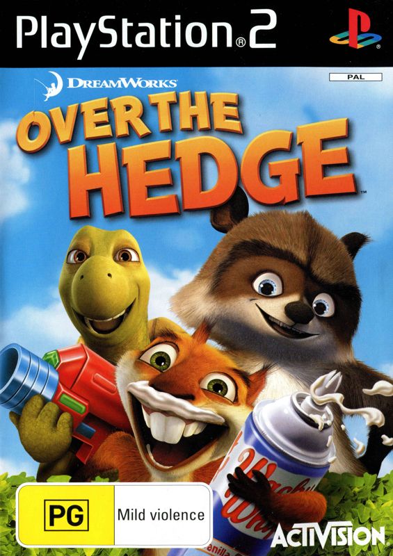Over the Hedge cover or packaging material - MobyGames