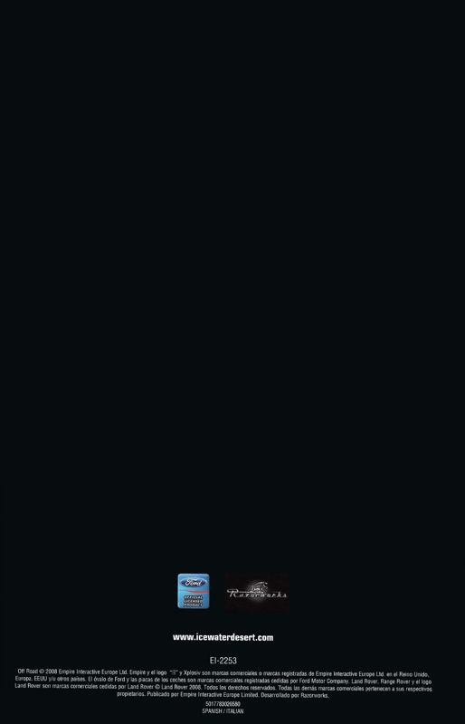 Ford Racing Off Road cover or packaging material - MobyGames