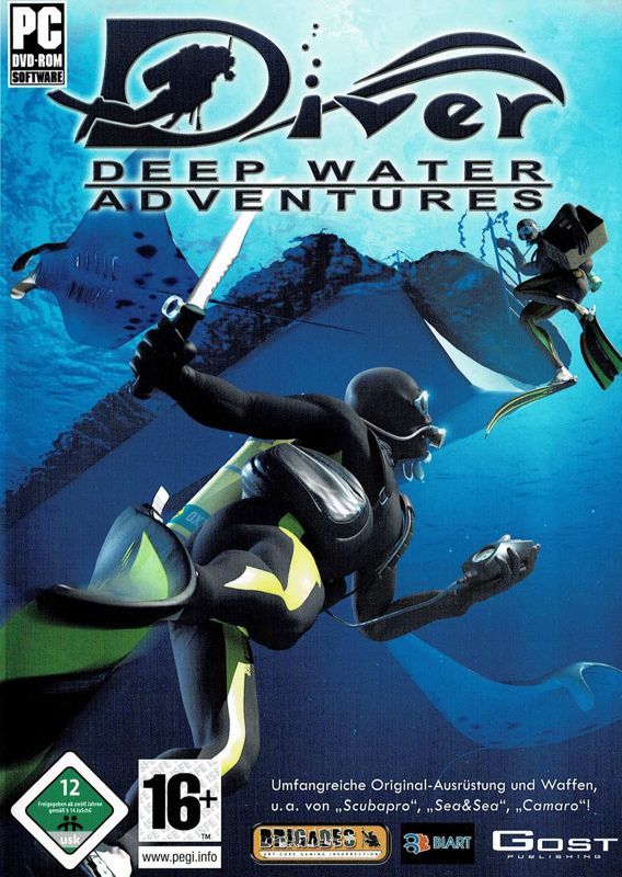Diver: Deep Water Adventures cover or packaging material - MobyGames