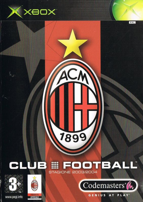 Club Football: 2003/04 Season cover or packaging material - MobyGames