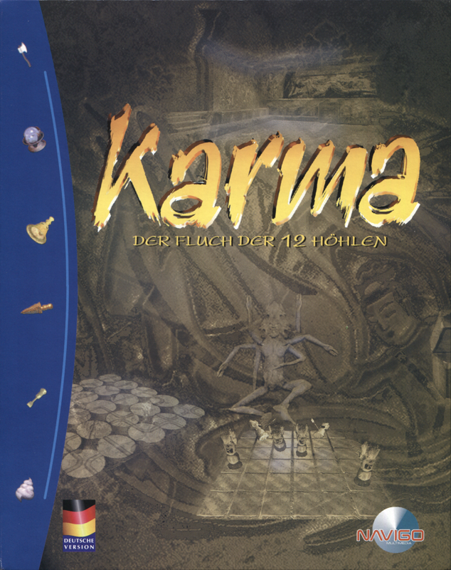 Karma: Curse of the 12 Caves cover or packaging material - MobyGames
