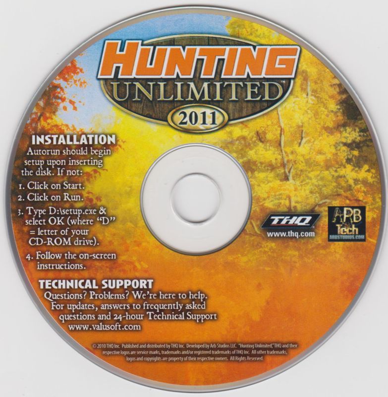 Hunting Unlimited 2011 cover or packaging material - MobyGames