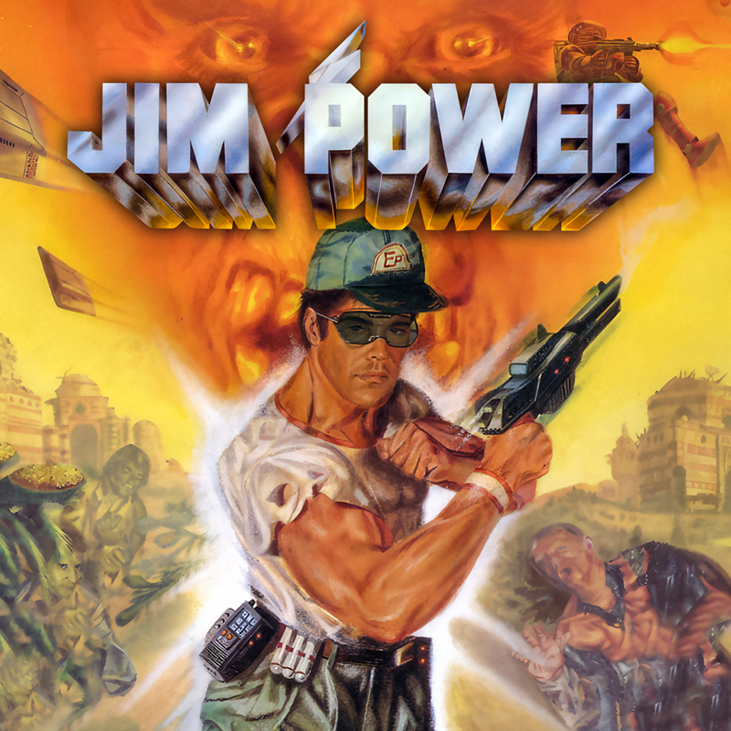 Jim Power in "Mutant Planet" cover or packaging material - MobyGames