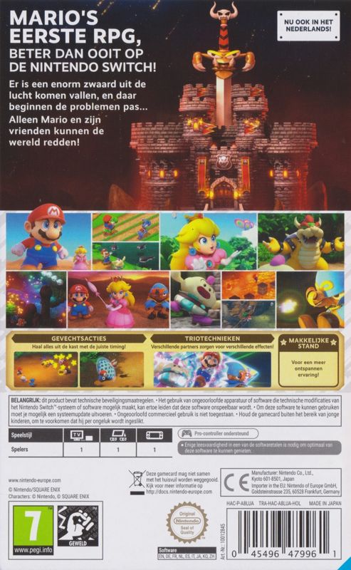 Super Mario RPG cover or packaging material - MobyGames