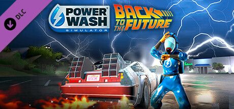 PowerWash Simulator: Back to the Future cover or packaging material ...