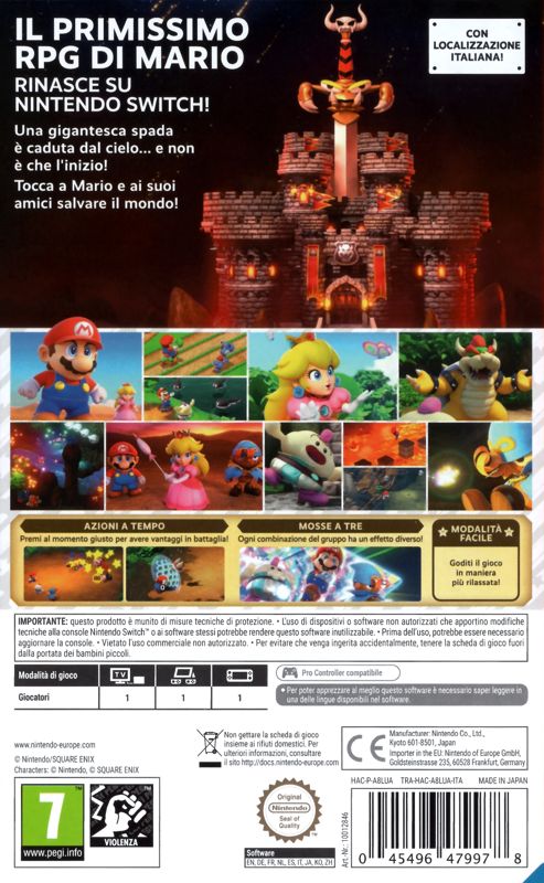 Super Mario RPG cover or packaging material - MobyGames