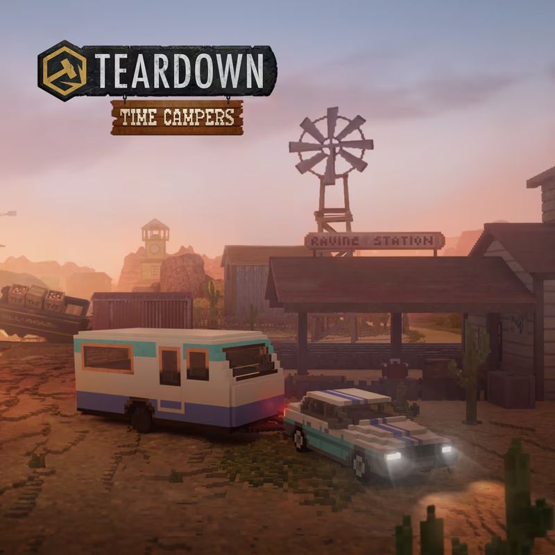 Teardown: Time Campers cover or packaging material - MobyGames