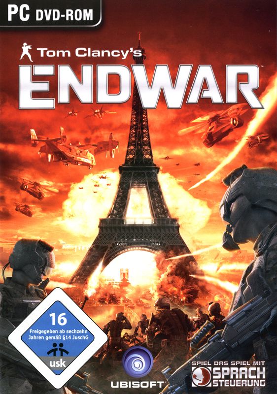 Tom Clancy's EndWar cover or packaging material - MobyGames