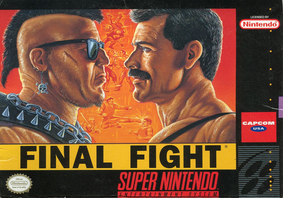 Final Fight cover or packaging material - MobyGames
