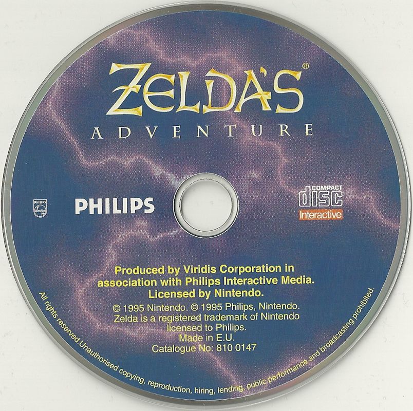 Zelda's Adventure cover or packaging material - MobyGames